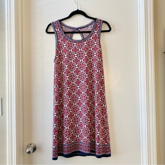 Max Studio | Dresses | Max Studio Synthetic Sleeveless Keyhole Printed ...